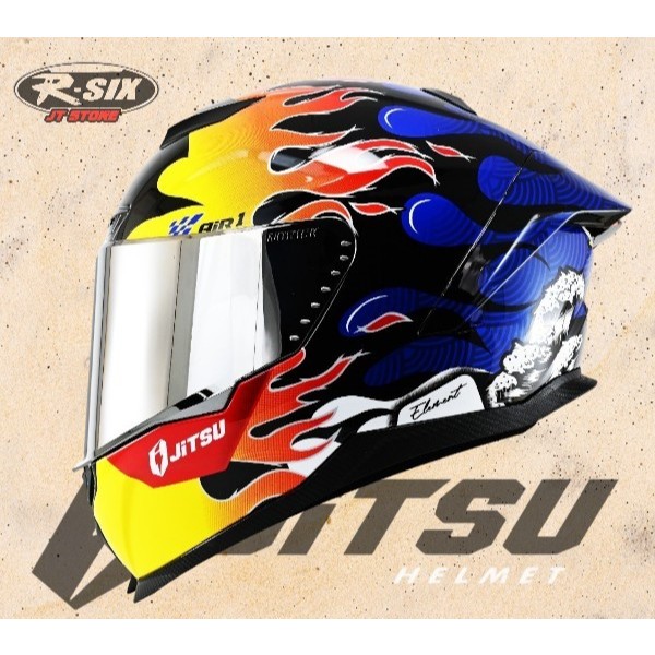 Fullface JITSU AIR 1 MOTIF ELEMENT HELMET NEWEST ORIGINAL JITSU MOTIF ...