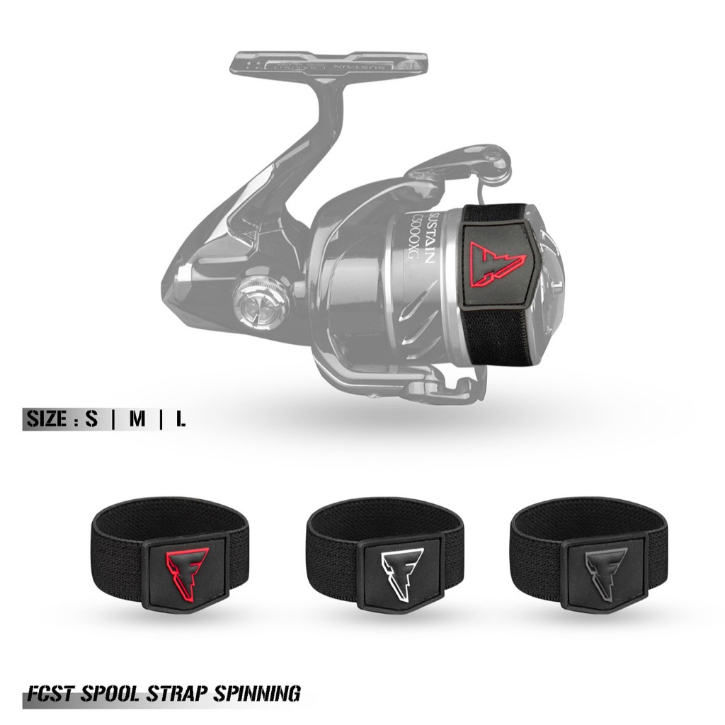Firecast | Spool Strap | Fishing line fastener on fishing Reel Spool ...