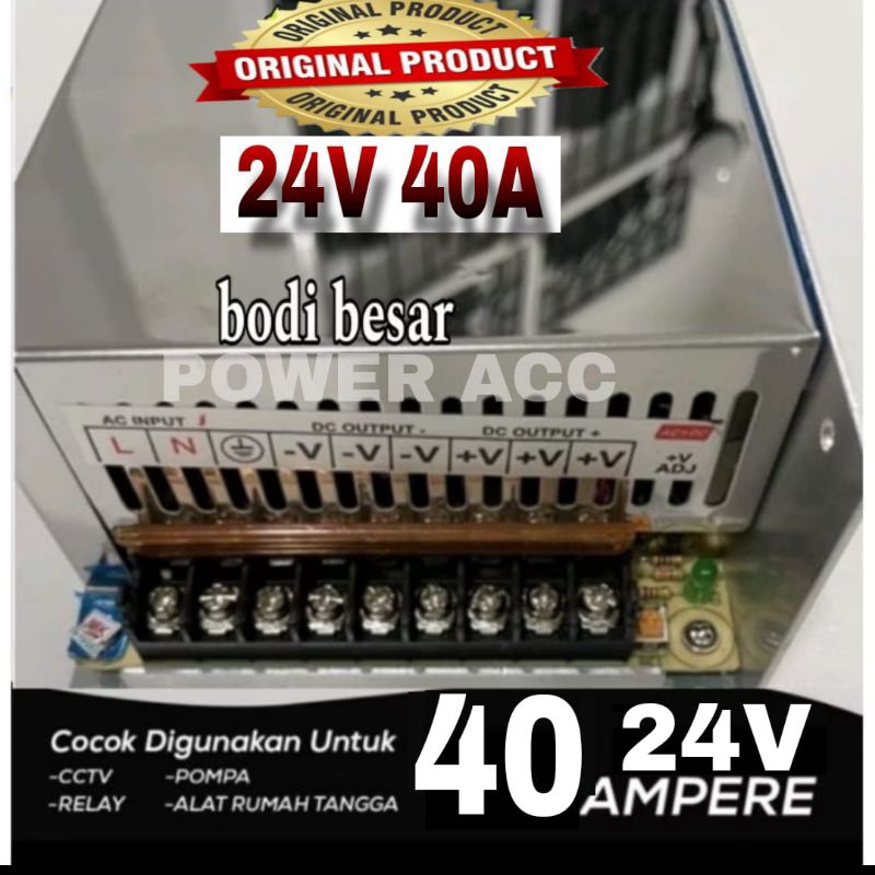 Big BODY PSU Switching Power Supply 24v DC Output 40 A (720Watt ...