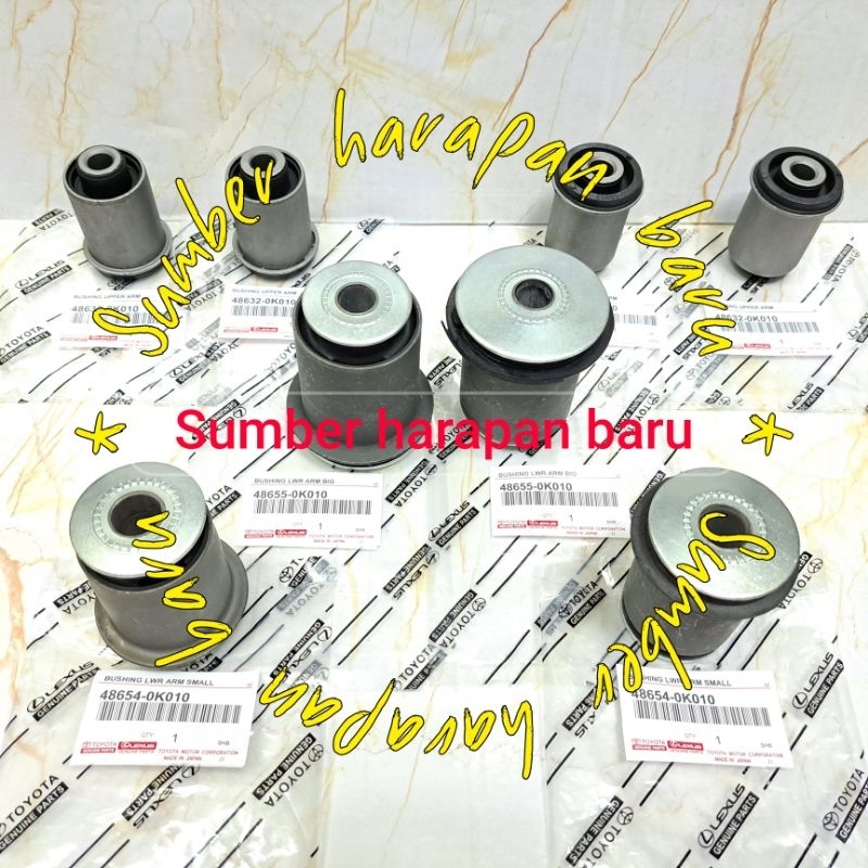 Arm Bushings Set - Innova Top And Bottom Bushings/Hilux Single Cabin ...