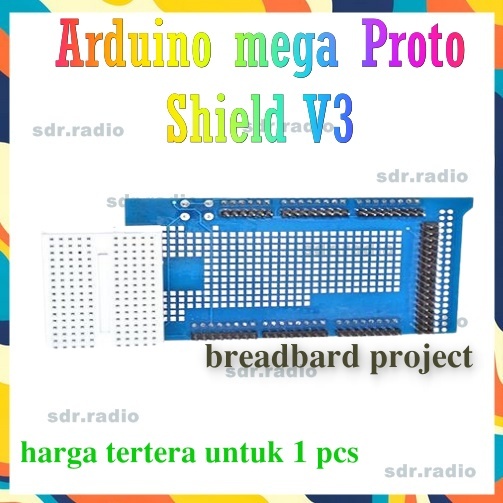 Arduino mega Proto shield V3 protoshield breadbard project bread board Prototype shield | Shopee ...