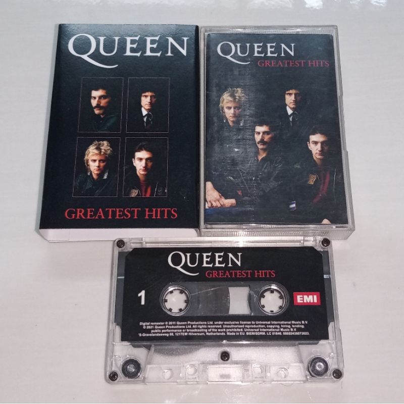 Queen Cassette - Greatest Hits (CUSTOM Remastered 2021) | Shopee Malaysia