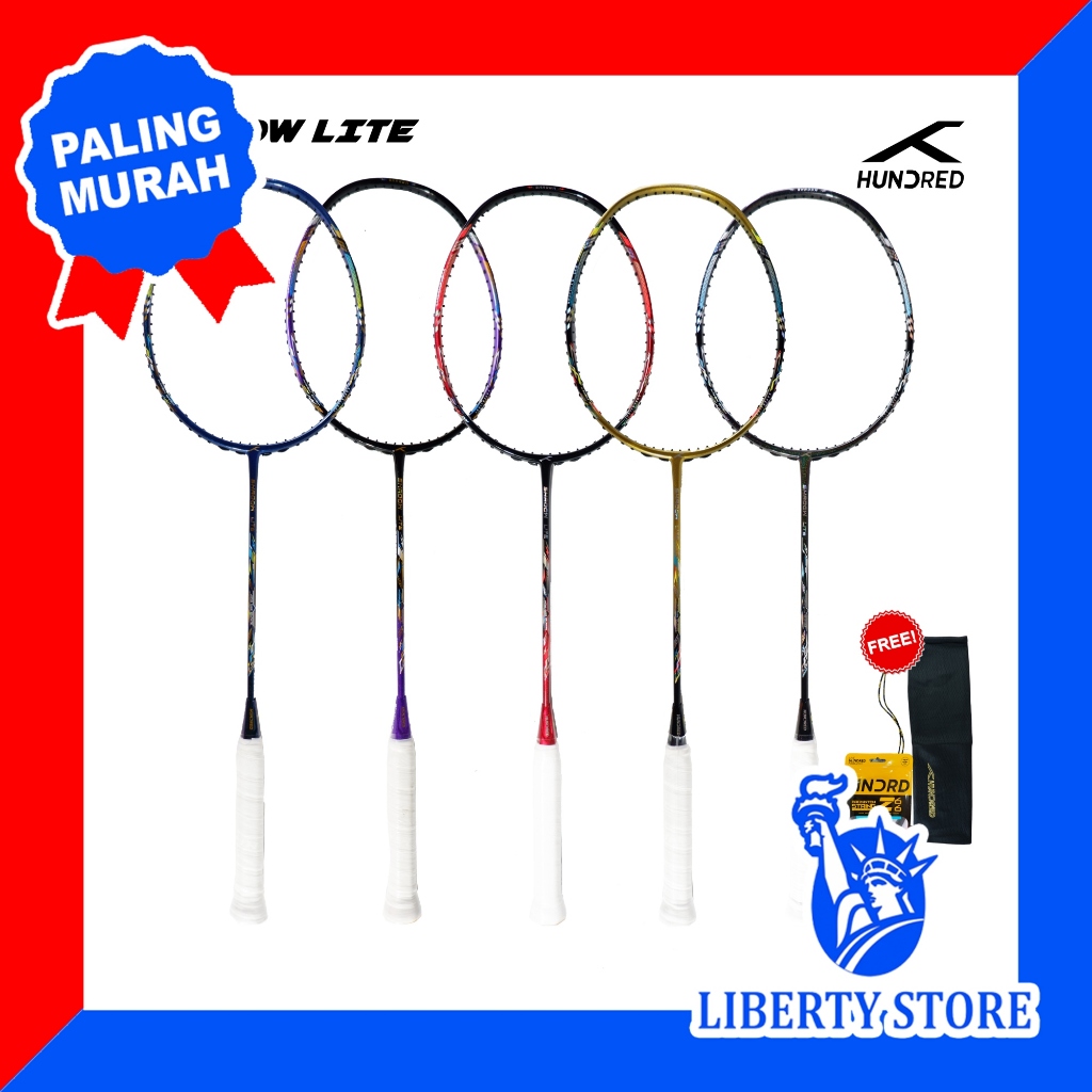 HUNDRED SHADOW LITE IMPORT Badminton Racket 100% Original | Shopee Malaysia