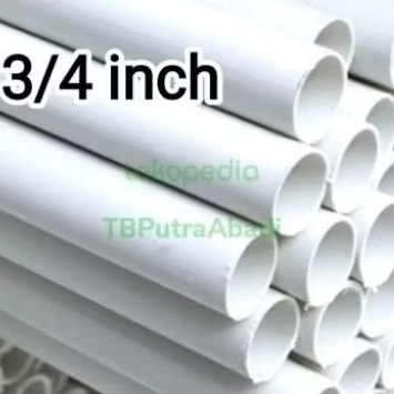 3/4 PVC AW Plastic Pipe Retail 3/4 inch Meter Water Pipe | Shopee Malaysia