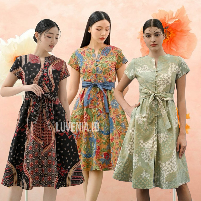 Lv 303 Series/ Batik Dress/ Batik Uniform/ Couple Batik/ Couple Batik ...
