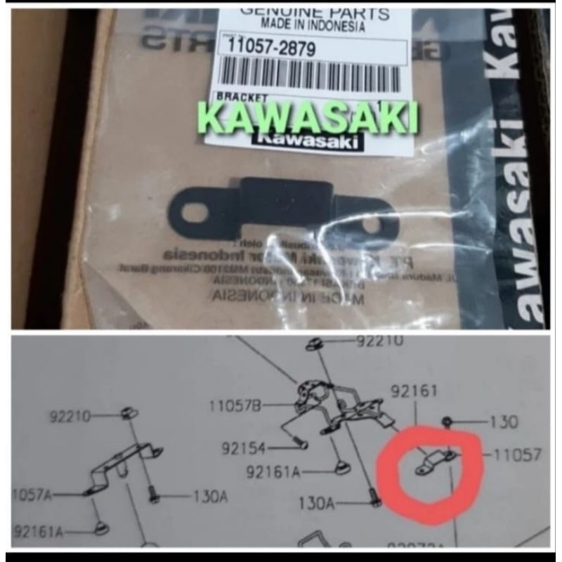 Original ZX25 ZX25R single seat bracket | Shopee Malaysia