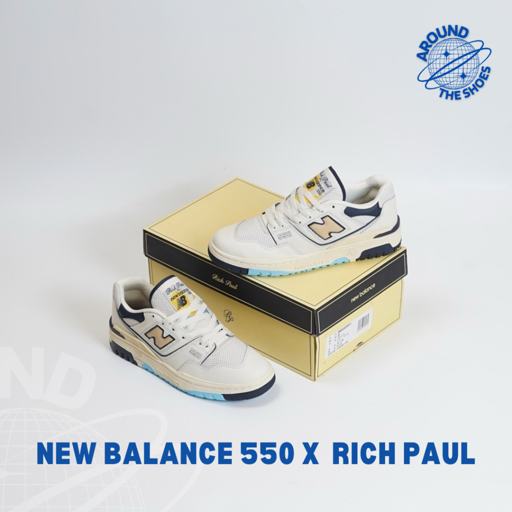 New Balance 550 X Rich Paul | Shopee Malaysia