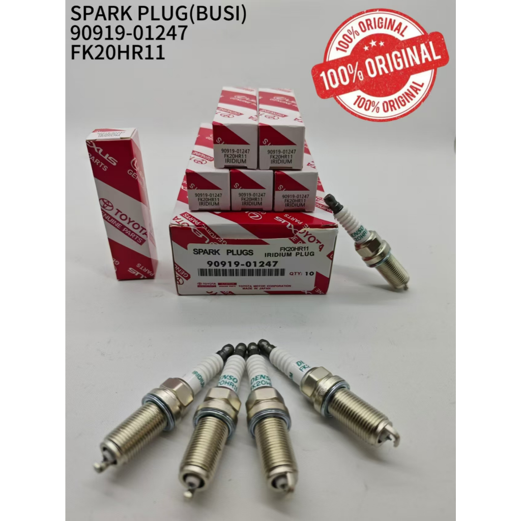Nissan FK20HR11 Toyota Alphard-Vellfire-Sienta-Lexus spark plugs 90919 ...
