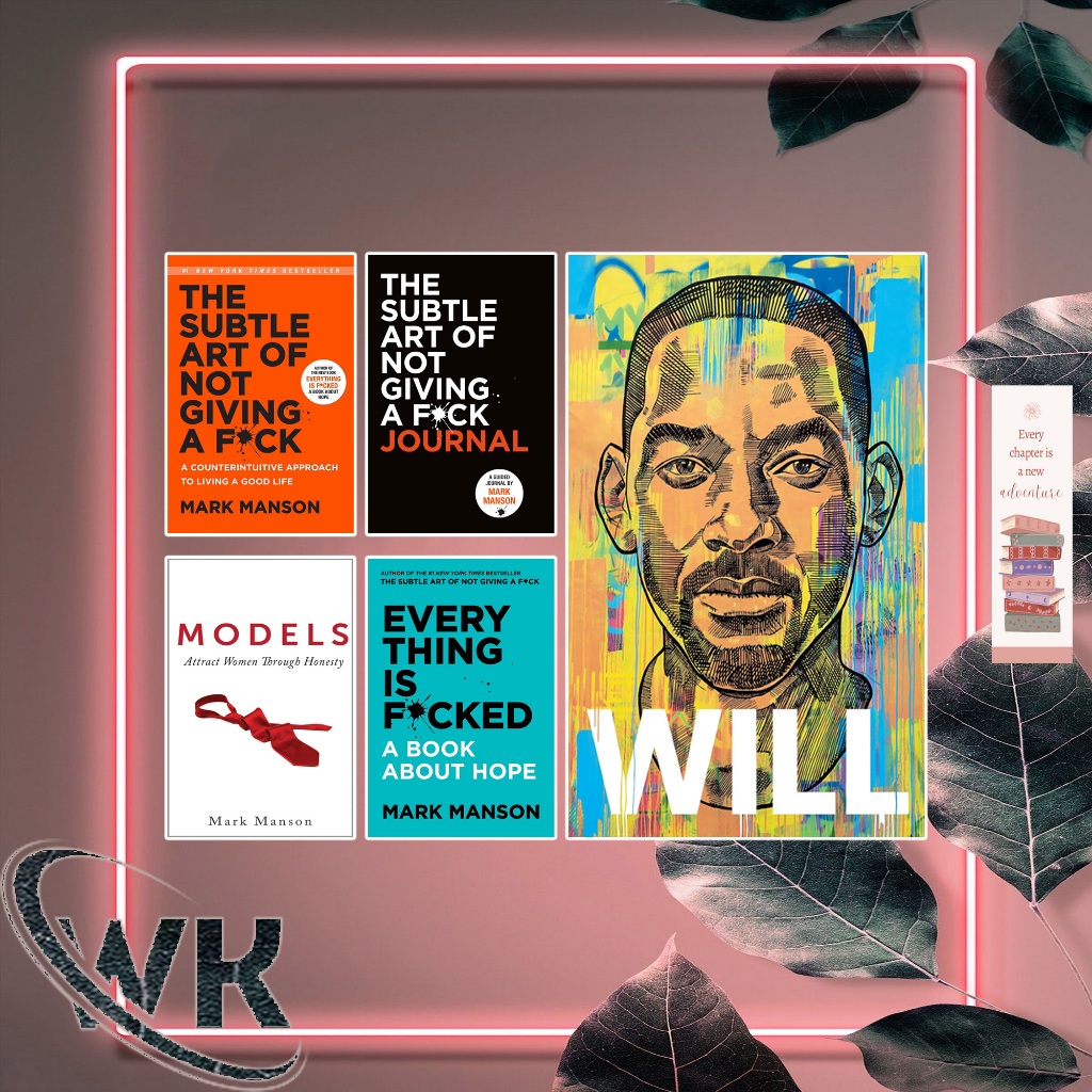 Mark Manson Collection: The Subtle Art of Not Giving | Everything Is F ...