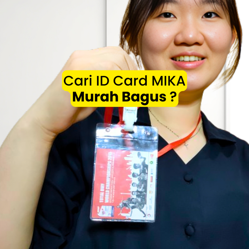 GANTUNGAN Mika ID CARD Without Strap Nametag Necklace Hanger Lanyard ...