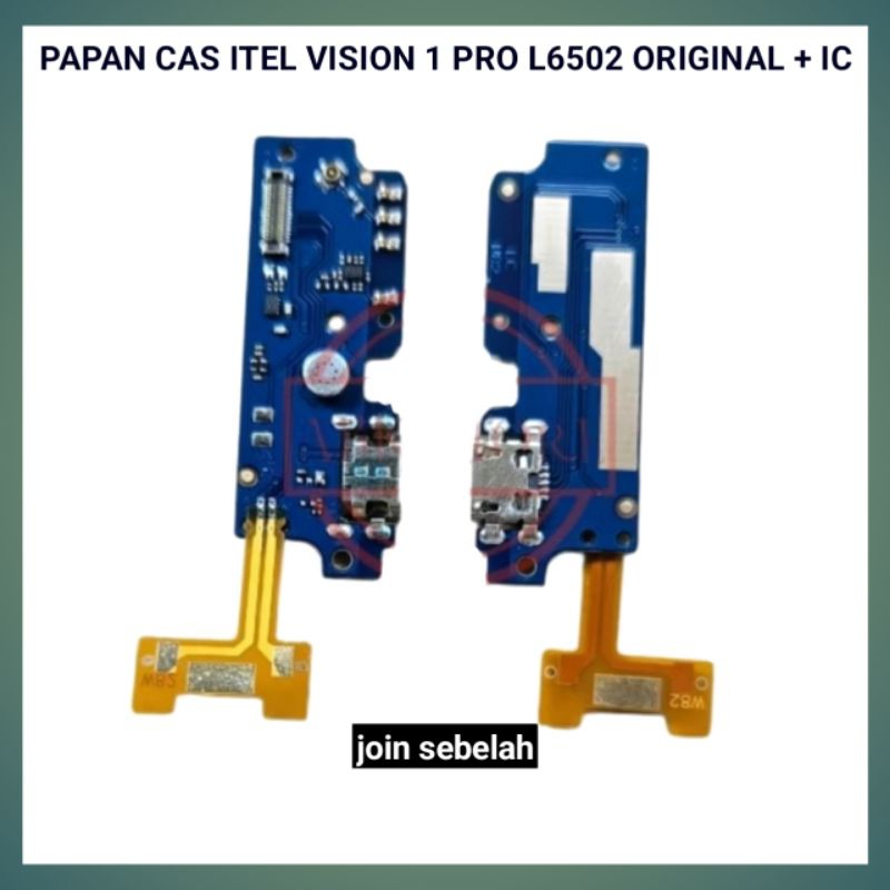 ORIGINAL PLUS Original ITEL VISION 1 PRO L6502 CHARGER CONNECTOR PCB ...
