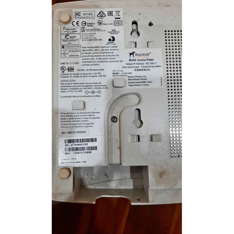 Ruckus r610 second wifi router | Shopee Malaysia