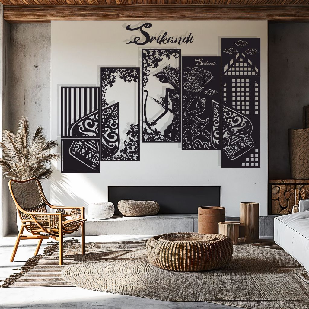 WAYANG SRIKADHI NEW DESIGN BEAUTIFUL WALL DECOR JAVA THEMED WALL ...