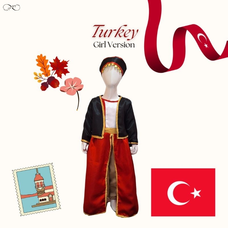 Turkish Costume for Girls and Adults | Turkey Traditional Costume for ...