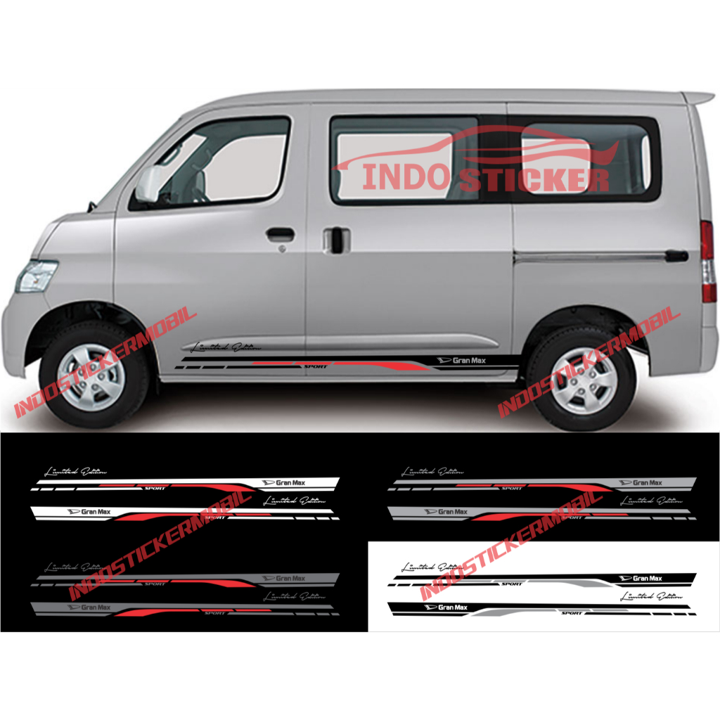 Daihatsu granmax Car sticker cutting gran max Car list sticker | Shopee ...