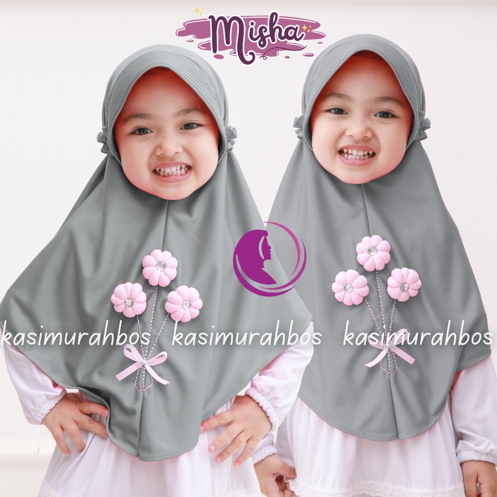 Hijab For Kindergarten Children Maryam Rubber Band/Hijab For ...