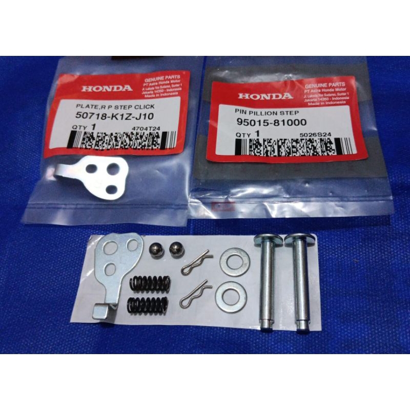Foot STEP PLATE PCX 160 RIGHT LEFT 50718-K1Z-J10 and 50719 -K1Z-J10 ...