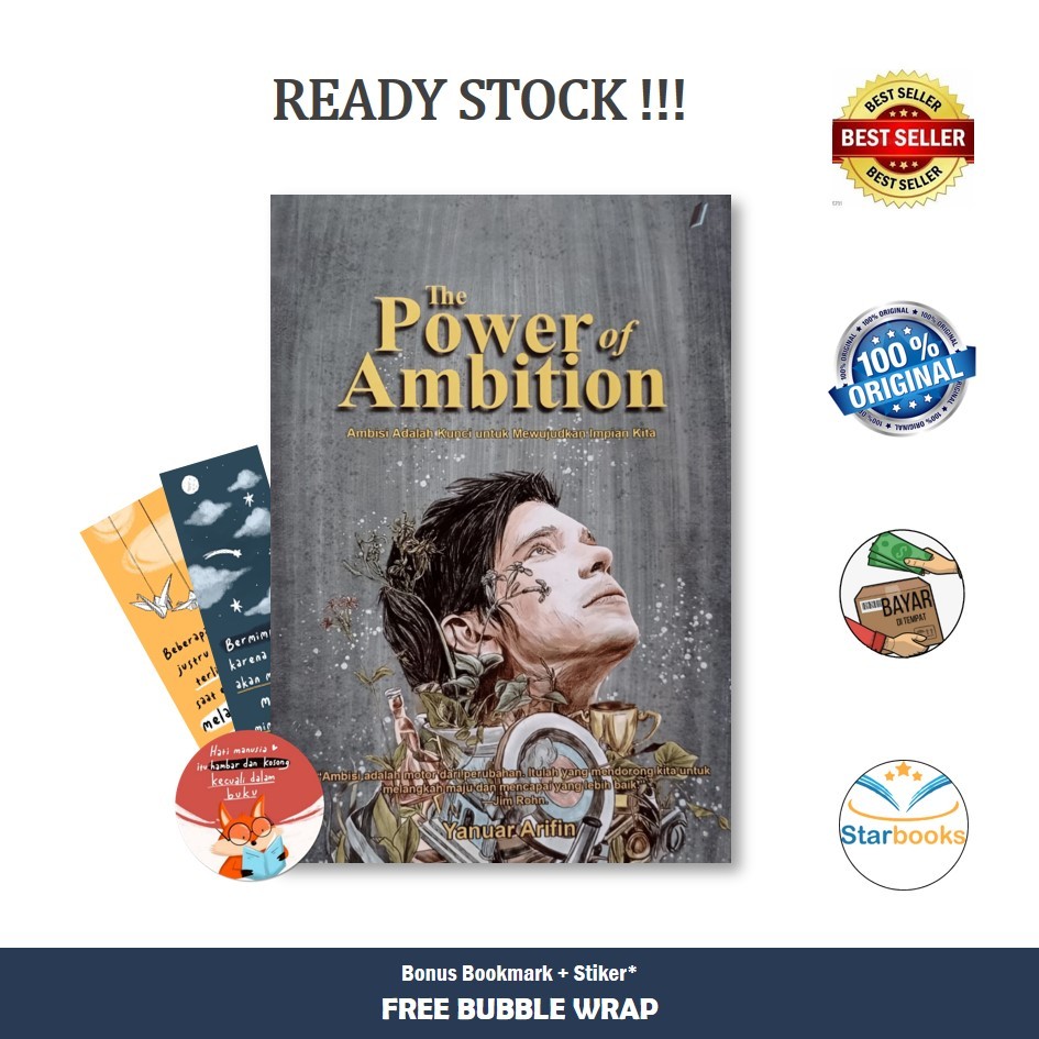 The Power Of Ambition Book by Yanuar Arifin - Window (Motivation ...