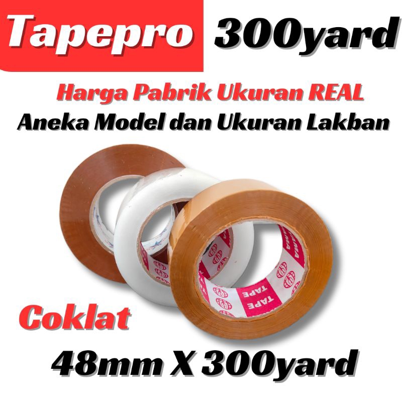 (6roll) Jumbo OPP Clear / Brown Duct Tape 48mmx300yard Super Sticky ...