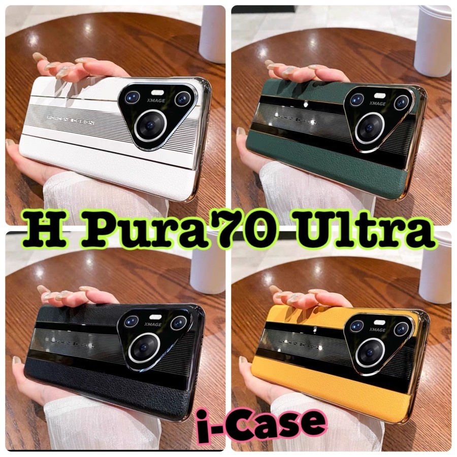 Case Porsche Edition Pura 70 ULTRA - casing cover Leather Huawei Pura70 ...