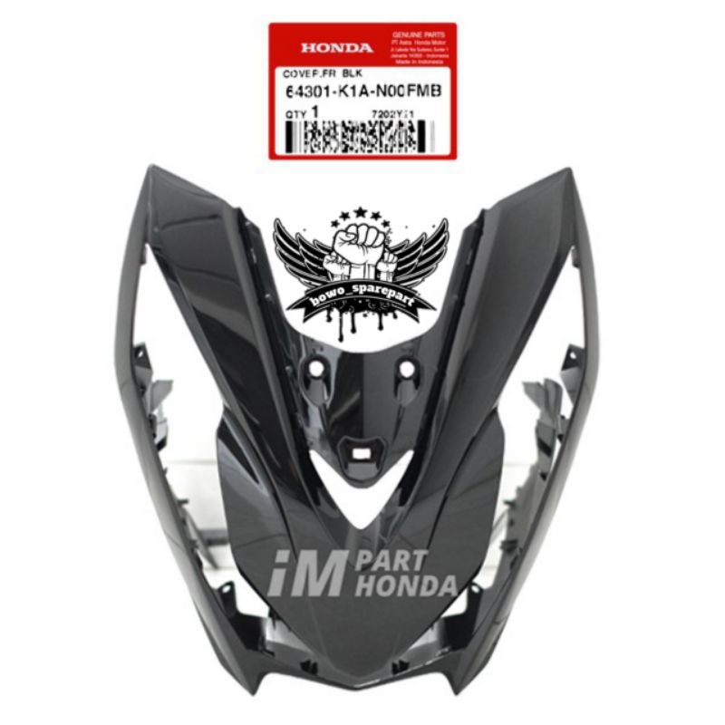 HITAM Cover Front Panel Shield Beat Led Deluxe Beat Street Led K1A ...