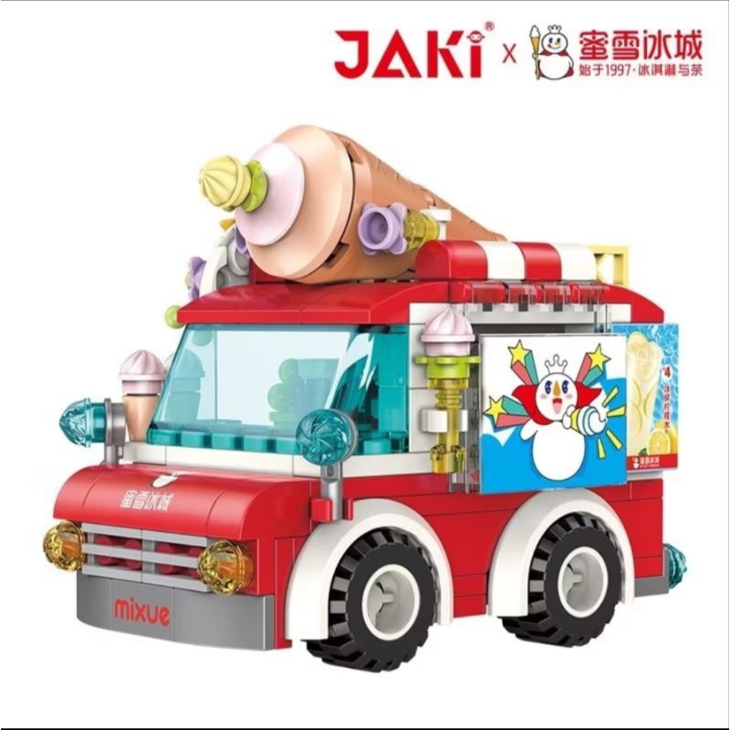 Jaki RARE SPECIAL EDITION Lego truck Mixue ice cream | Shopee Malaysia