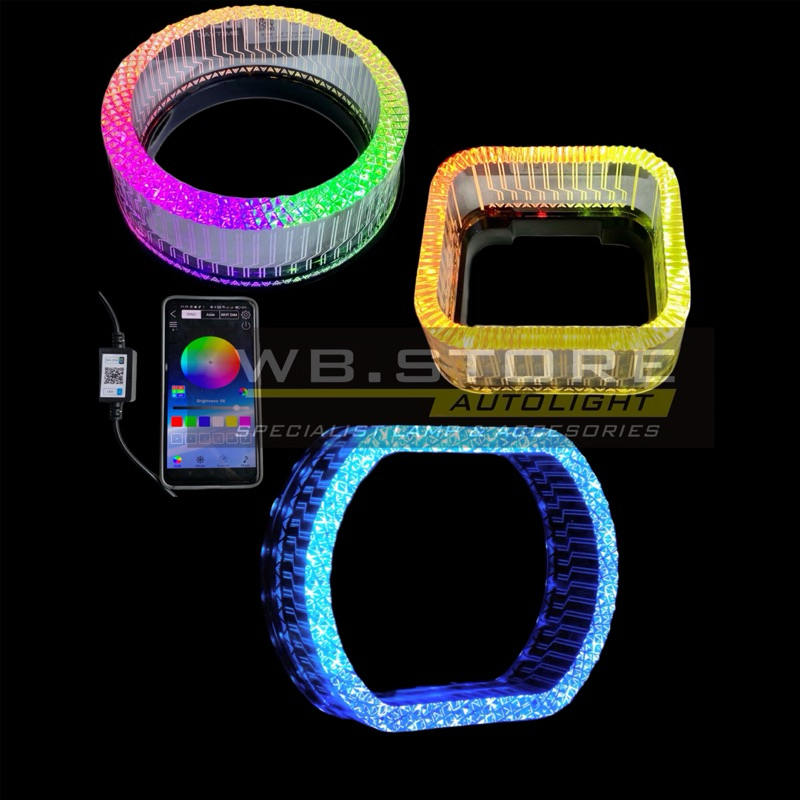 Shroud WRGB AES ICC VINYX 5D GLORY CRYSTAL 1.5 inch 2.5 inch 3 inch ...