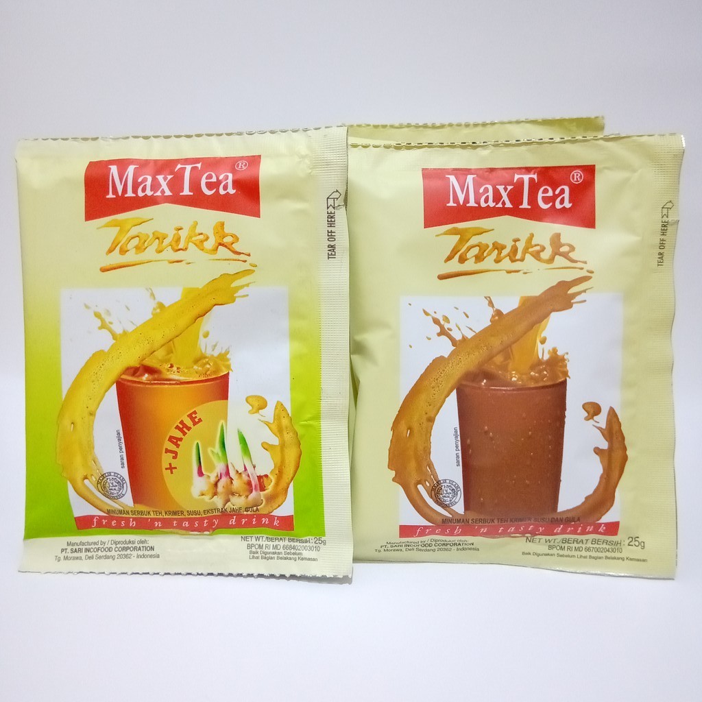 Max Tea Original Tarik Tea / Ginger Tarik Tea Sachet | Shopee Malaysia