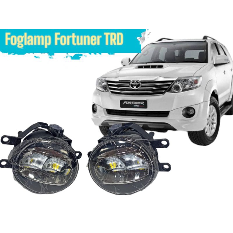 Toyota Avanza Inova & Fortuner LED DRL Fog Lamps | Shopee Malaysia