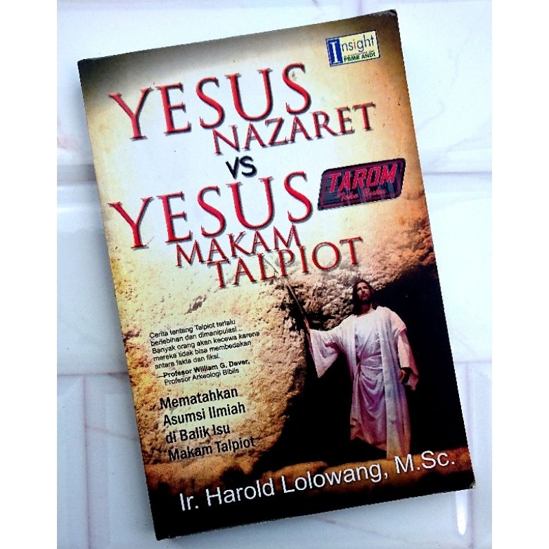 Jesus NAZARET vs Jesus Tomb TALPIOT: Ir. Harold Lolowang | Shopee Malaysia