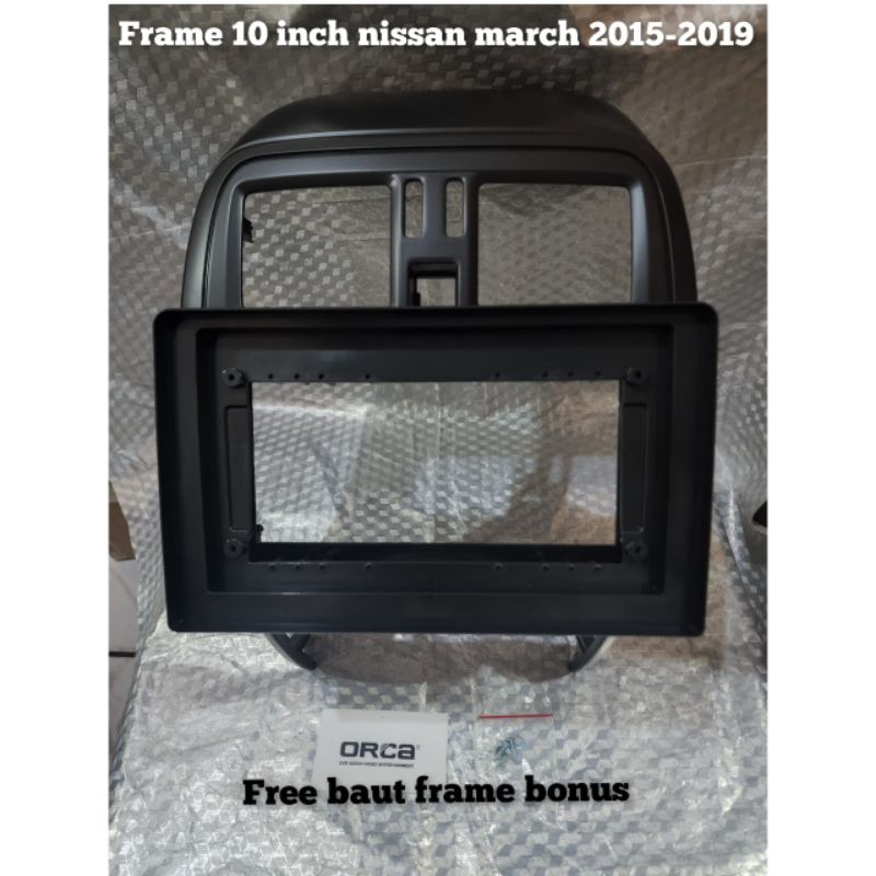 Honda 10 inch orca head unit Frame for 2015-2019 nissan march cars ...