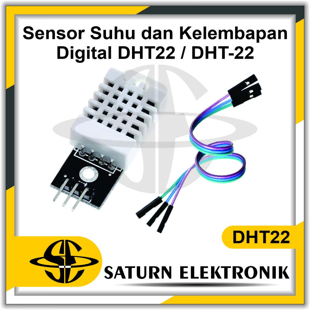 Dht22+temperature And Humidity Sensor Module Cable | Shopee Malaysia