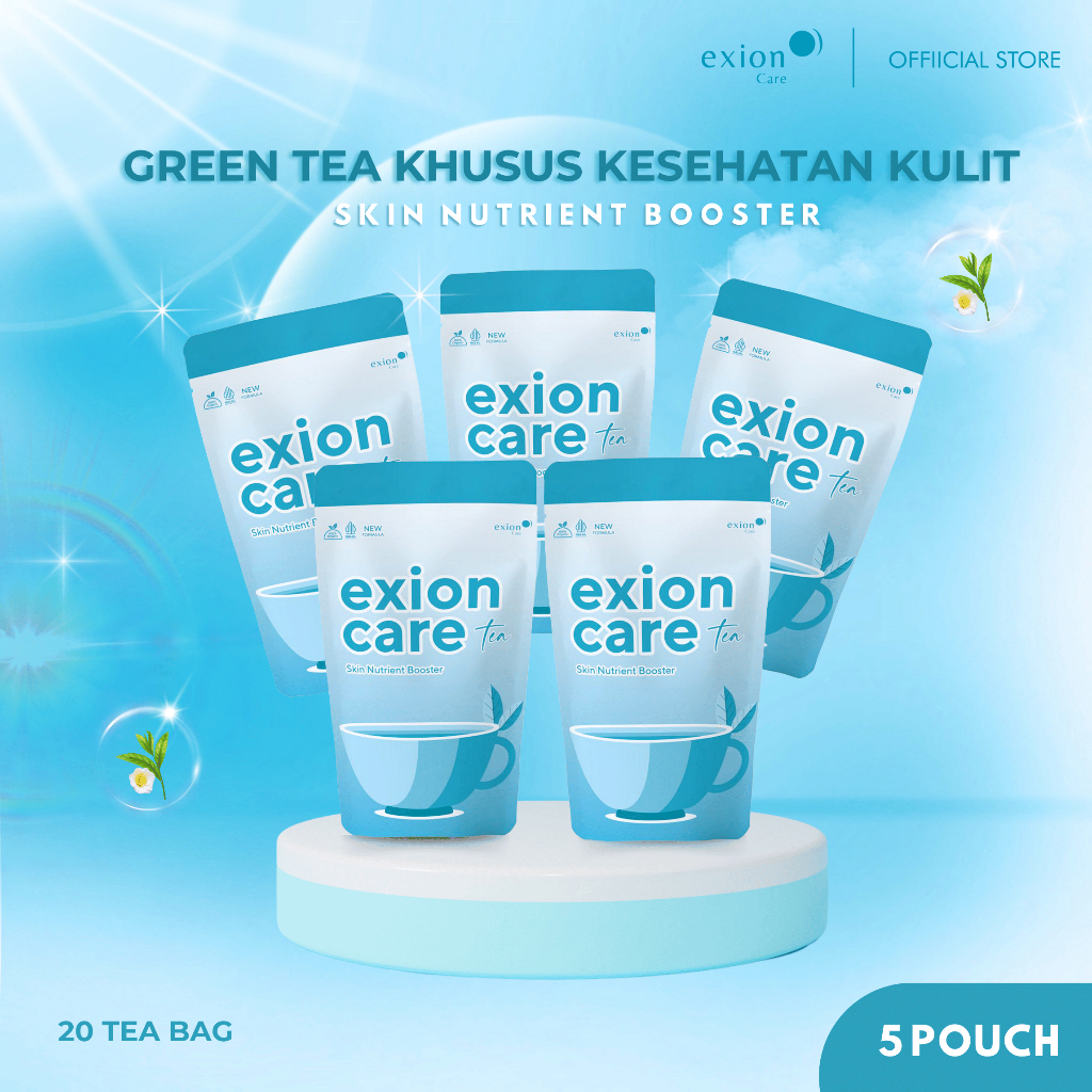 Exioncare Blue Series Tea 5 Pouch - Contents 20 Tea Bags | Skin ...