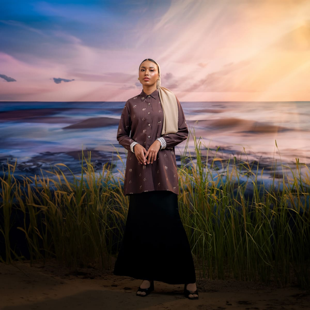 Zm Mecca - Kanaya Tunic - Romansa Equator - Wijayakusuma Edition ...