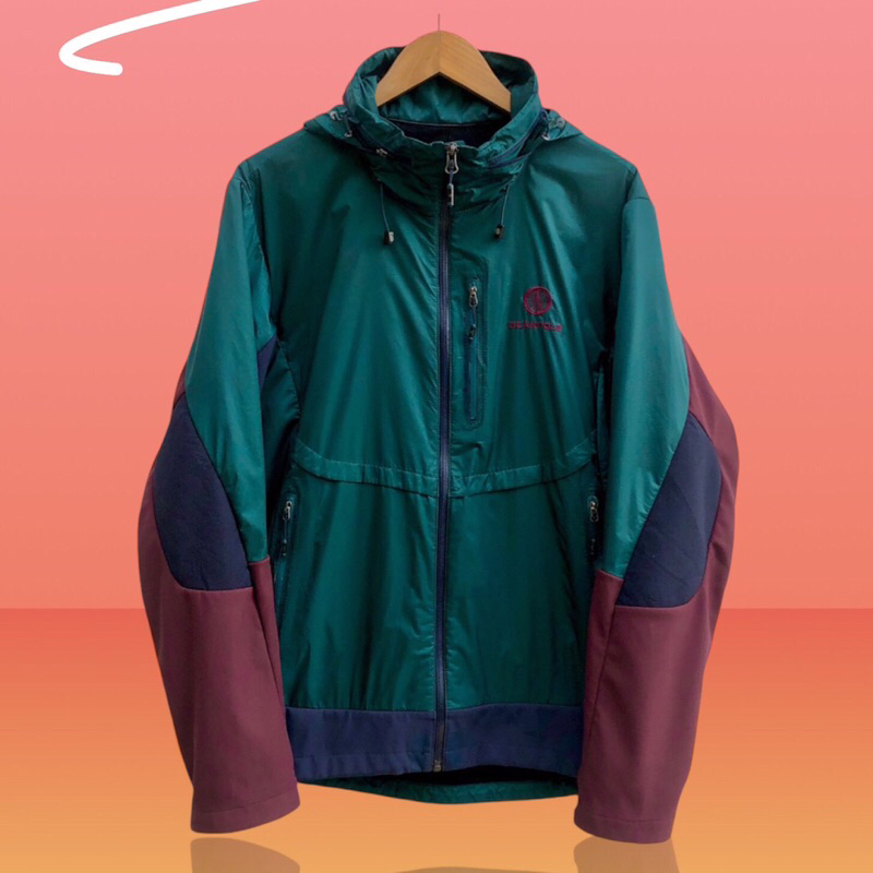 3 Color Block Combination Outdoor BeanPole Jacket | Shopee Malaysia