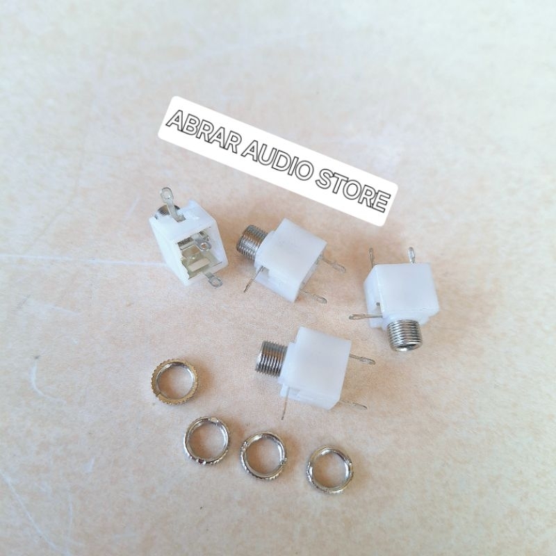 PUTIH 3.5mm. White MONO MINI Socket | Shopee Malaysia