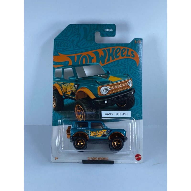 Hot Wheels 21 Ford Bronco 56th Anniversary off road Display huangbow ...