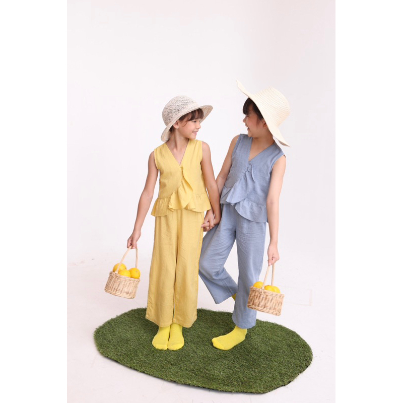 Tinyclouds - PENELOPE SET | Girls Set | Hello SUMMER | Shopee Malaysia