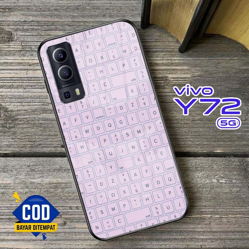 VIVO Y72 (5G) Glass Softcase - VIVO Y72 (5G) Mobile Case [T59 ...