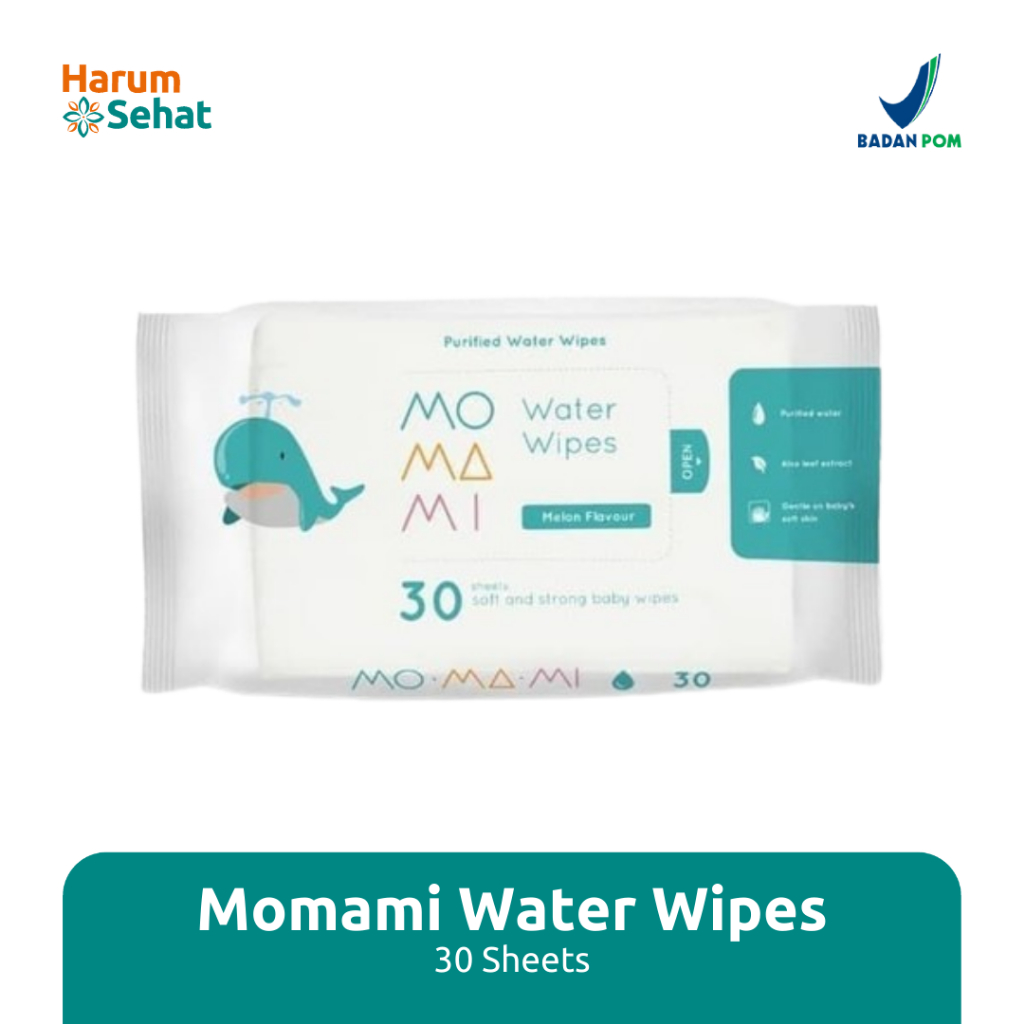 Momami Baby Water Wipes – Baby Wet Wipes (30 Sheets) | Shopee Malaysia