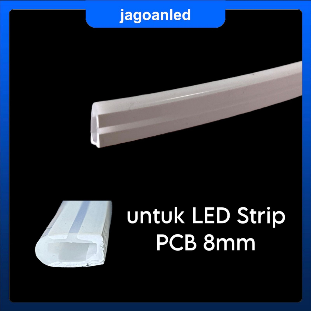 Flexible LED eyebrow hose, silicone rubber sleeve, LED strip protector ...