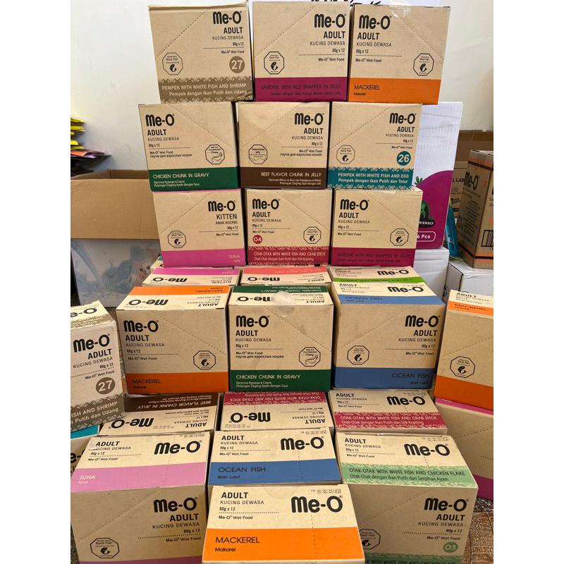 MEO POUCH 80GR 1 DUS CONTAINS 12 PCS | Shopee Malaysia