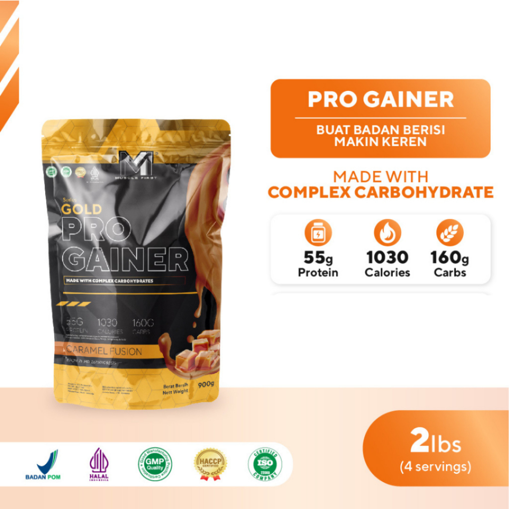 Muscle FIRST Pro Gainer 2lbs / 900gr - Mass Gainer Weight Gain | Shopee ...