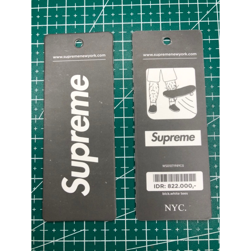 Supreme PRICE TAG HANGTAG BARCODE SUPER PREMIUM CO 1X SEND 600PCS ...