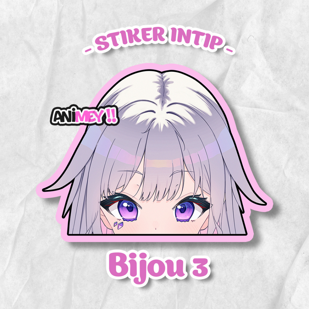 Koseki Bijou Peek Sticker/Waterproof Anime Sticker | Shopee Malaysia