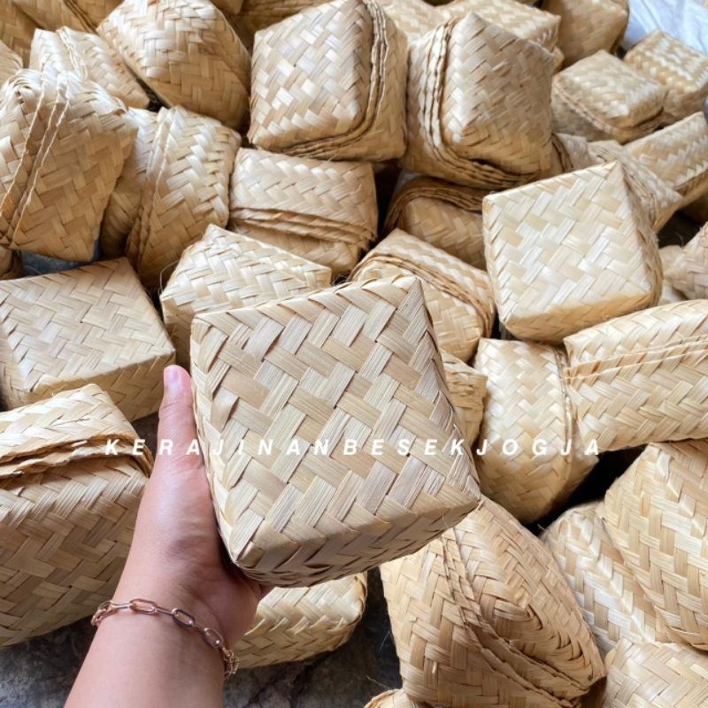 BESEK 10X10CM natural | Bamboo basket, mini basket, mug basket ...