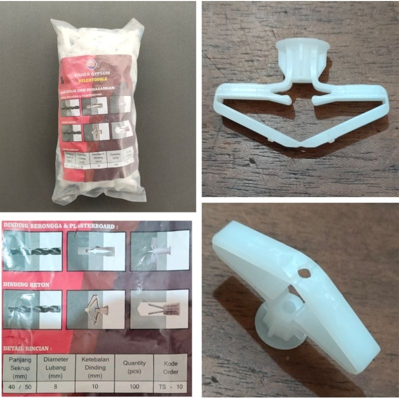 Fisher gypsum/fisher gypsum (100Pcs) | Shopee Malaysia