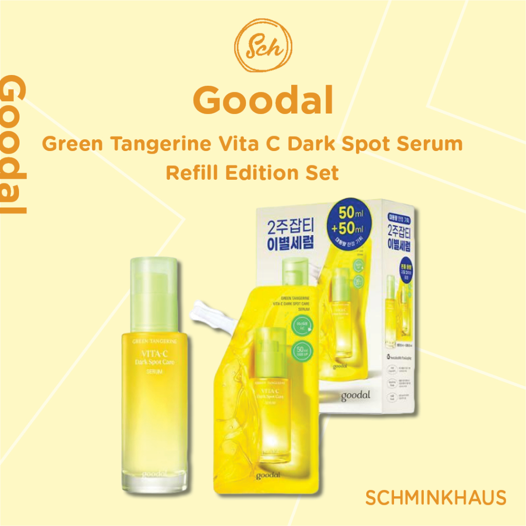 GOODAL Green Tangerine Vita C Dark Spot Care Serum Edition - SET ...