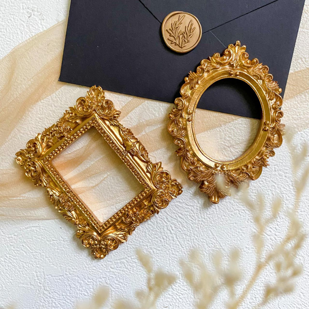 Aesthetic Gold Frame | Vintage Photo Props | Gold Frame | Keepsake Vows ...