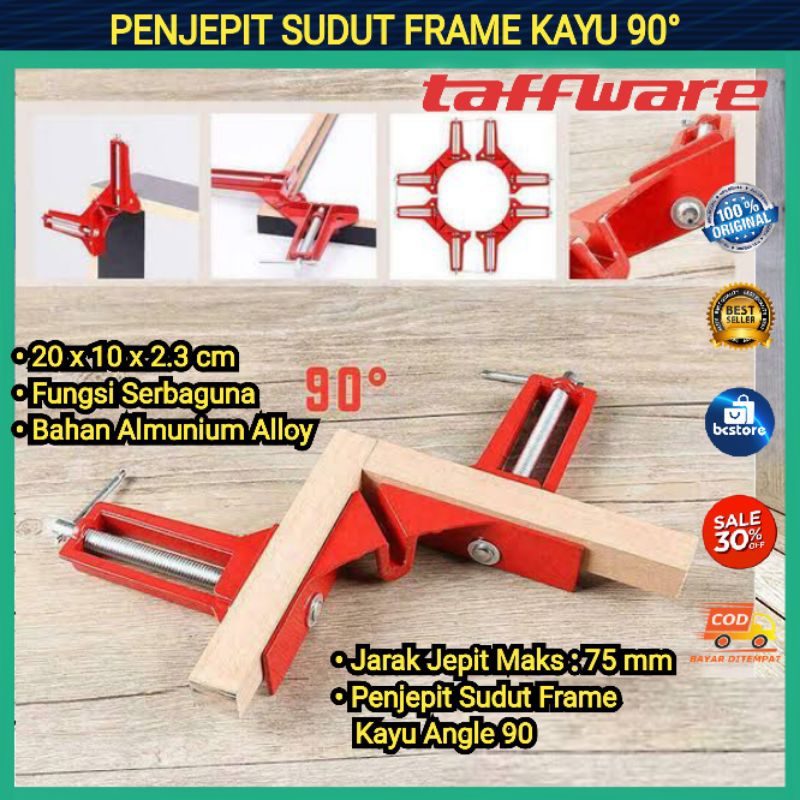 KAYU Wooden Frame Corner Clamp 90 Degree Angle 75mm Corner Clamp ...